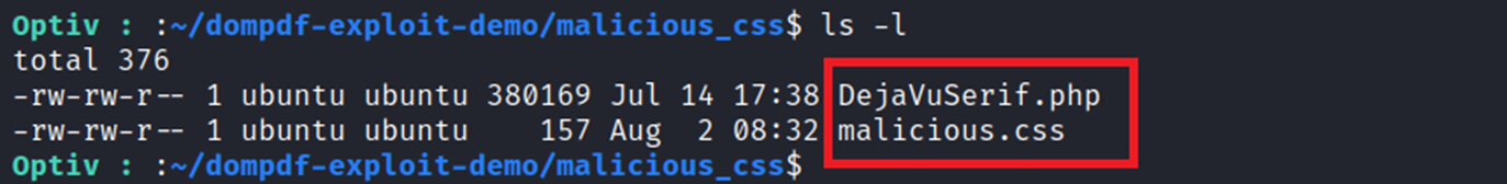Exploiting RCE Vulnerability in Dompdf | Optiv